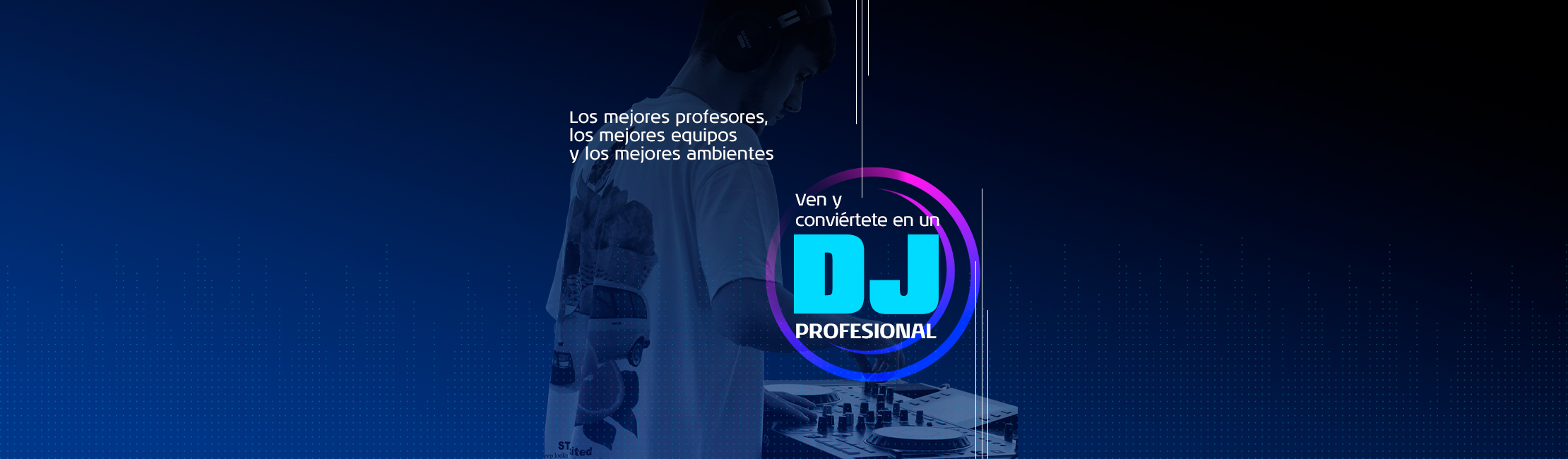ACADEMIA DE DJ NIÑO AZUL | Formamos DJs Profesionales