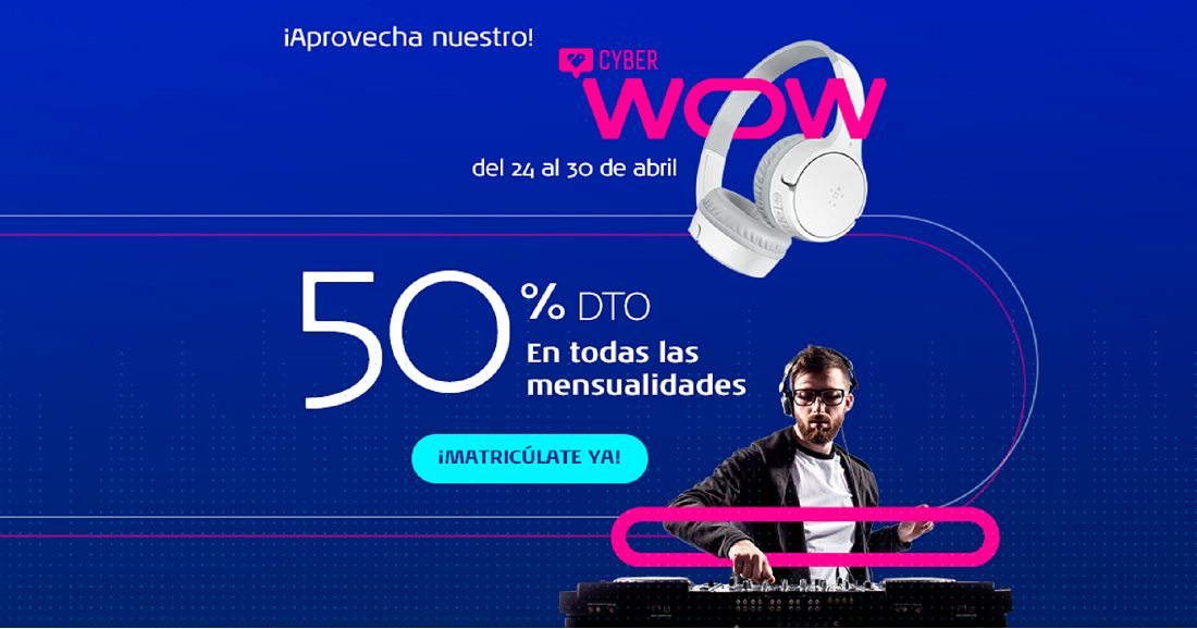 APROVECHA EL CYBER WOW EN TODOS NUESTROS CURSOS