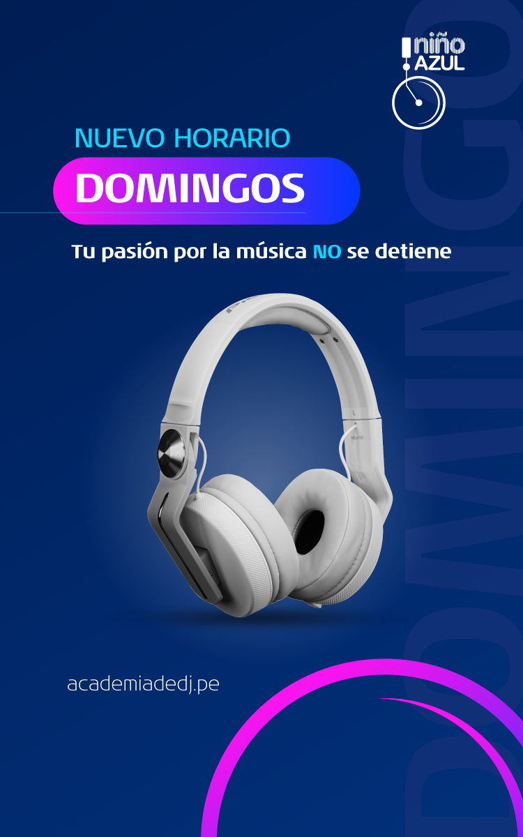 ACADEMIA DE DJ NIÑO AZUL | Formamos DJs Profesionales